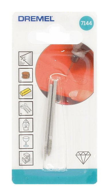 Dremel 7144 Diamantbestückter Fräser Ø 2,4 mm